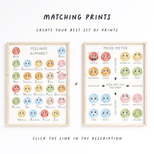 Mood Meter Poster for Kids: How Are You Feeling? Emotional Regulation ...