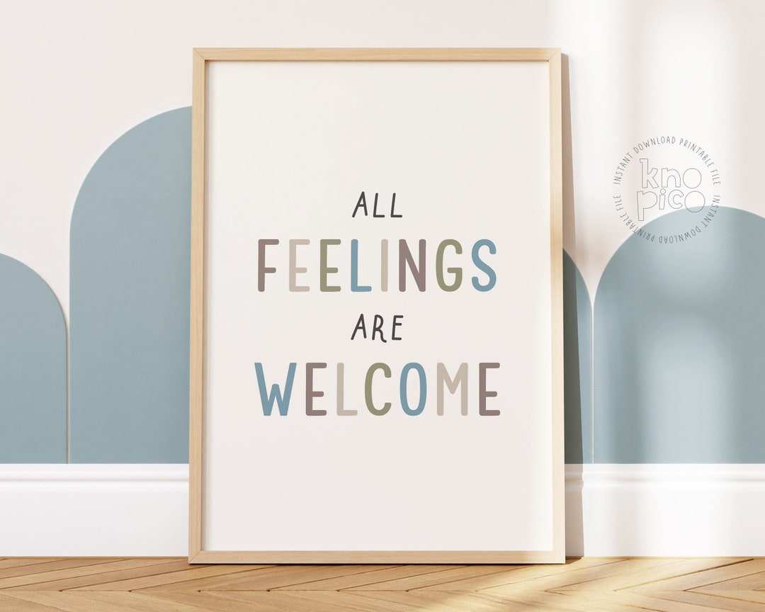 All Feelings Are Welcome | Emotional Regulation and Mental Health ...