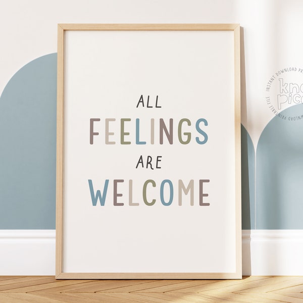 All Feelings Are Welcome - Etsy