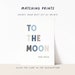 Outer Space Themed Affirmations Poster | Pastel Blue Colors Nursery ...