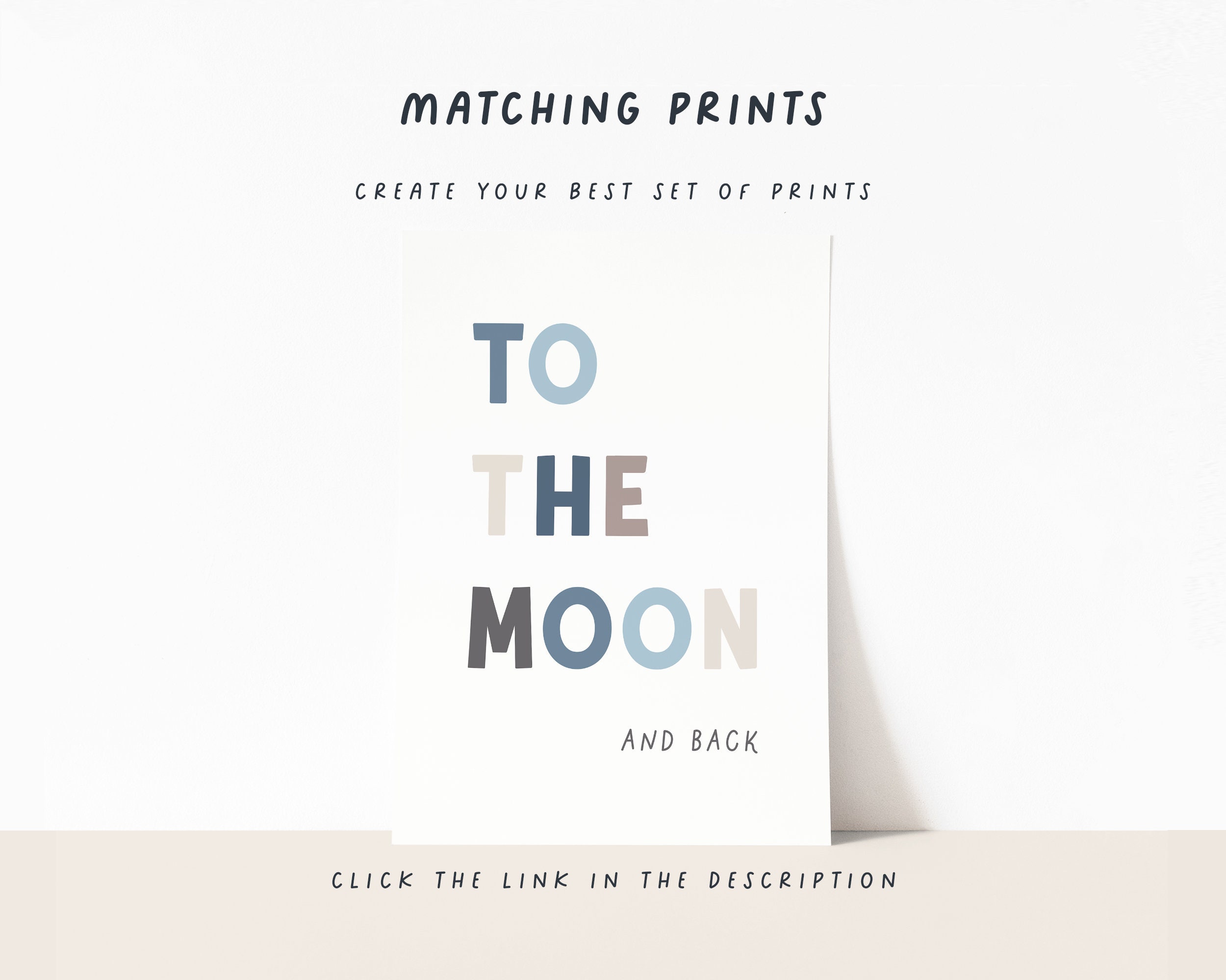 Outer Space Themed Affirmations Poster | Pastel Blue Colors Nursery ...