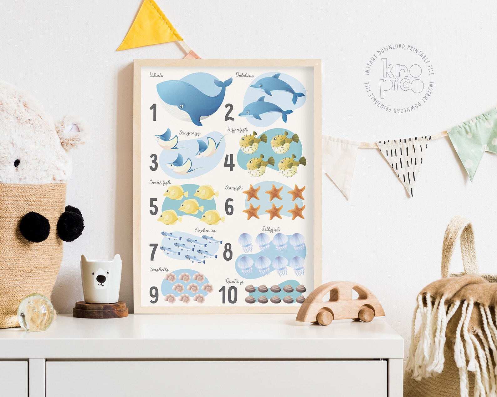 Dive Into Counting to 10 Fun: Explore the Ocean With This Underwater ...