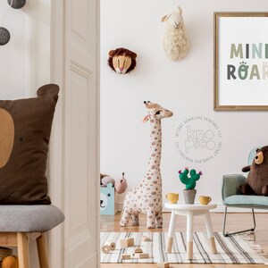 Mini Roar: Dinosaur Printable for Boy and Girl Toddler Bedroom ...