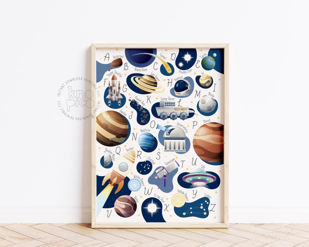 Discover the Alphabet of Space: Explore the Solar System With This ...