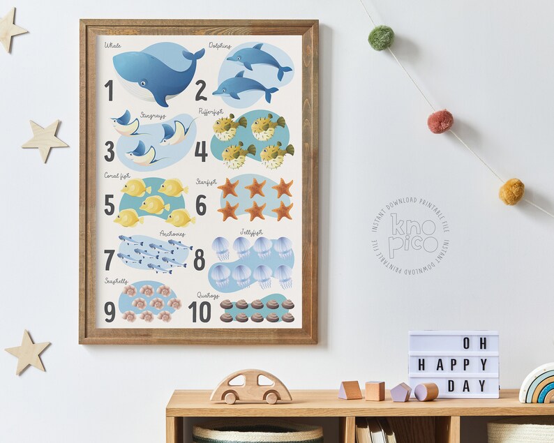 Dive Into Counting to 10 Fun: Explore the Ocean With This Underwater ...