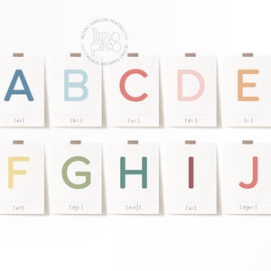From A to Z, Alphabet Learning With Set of Flashcards: the Perfect ...