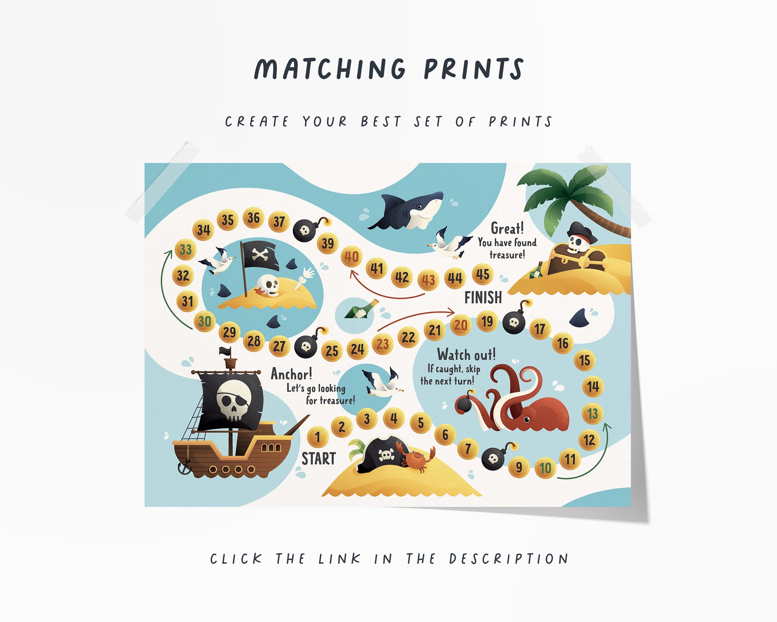 North Pole Animals Printable Board Game: A Frosty Adventure for Kids ...