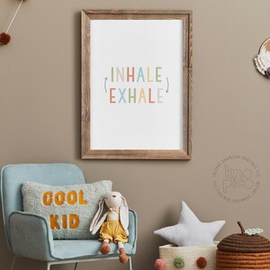 Inhale-exhale Feelings Poster | Learning Emotions for Kids | Digital ...
