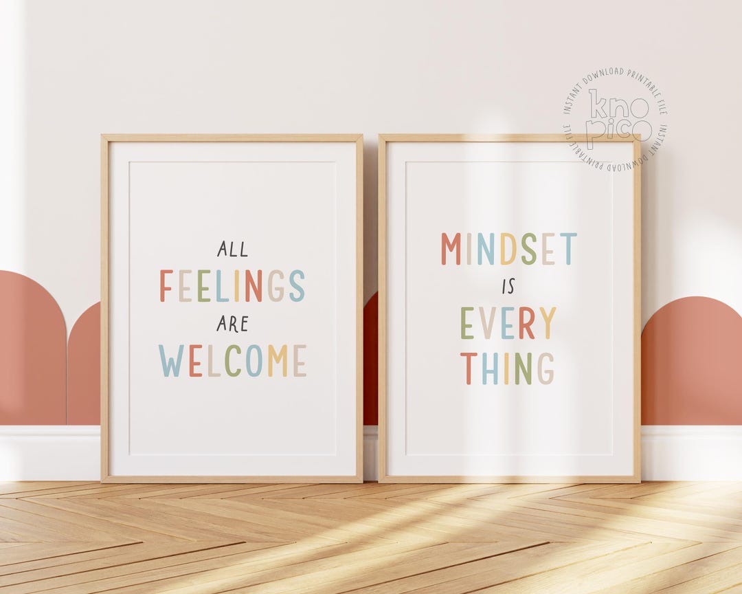 Emotions & Feelings Poster Set | Learning Emotions for Kids | School ...