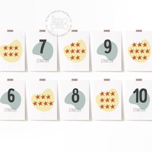 Printable Tool for Early Learning: Underwater Counting Adventure With ...