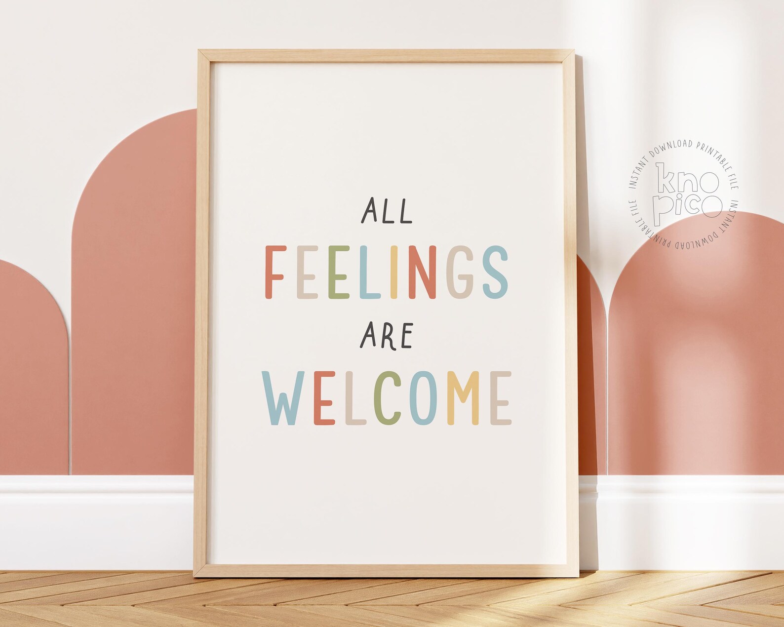 Colorful Mental Health Poster for Kids | Growth Mindset & Emotional ...