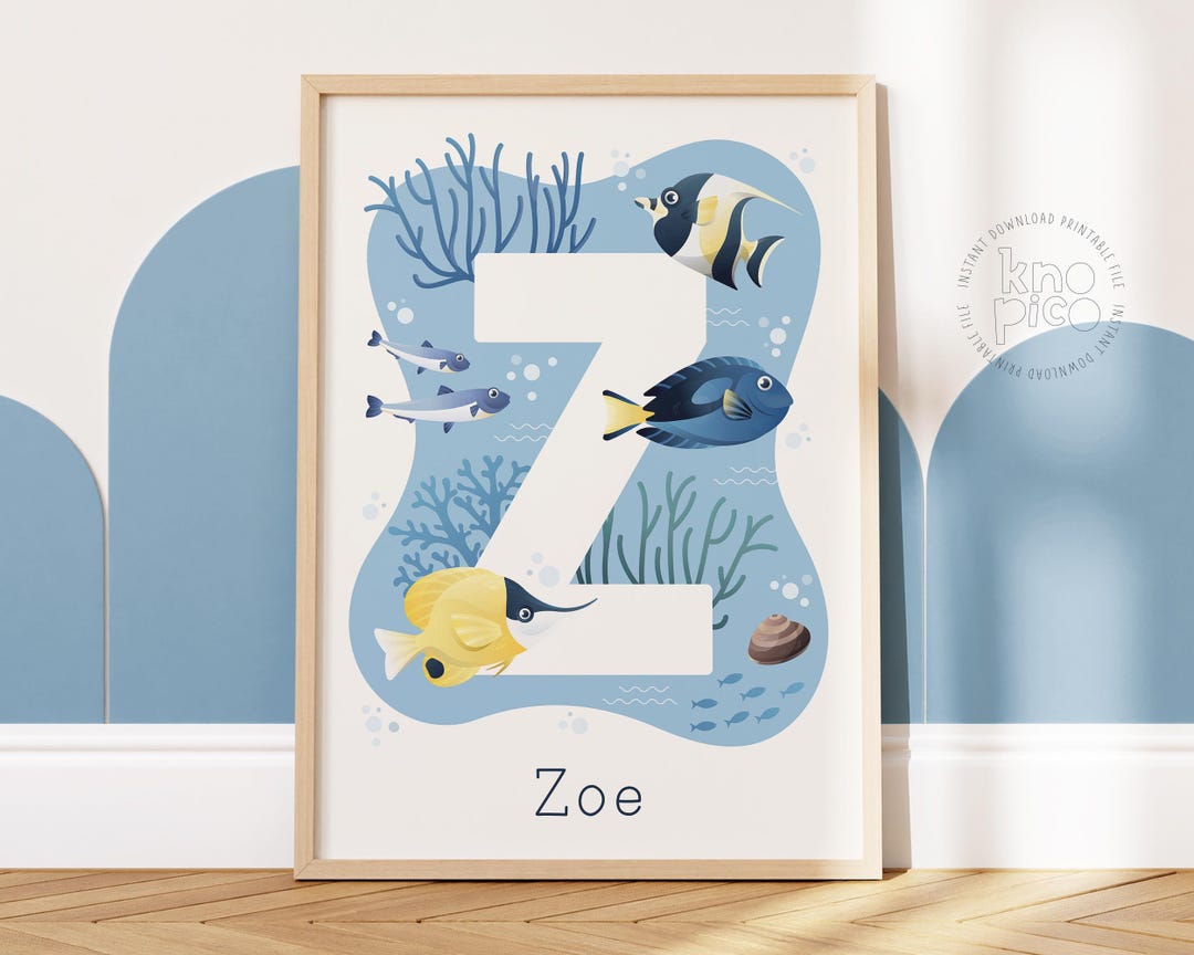 Personalized Name Sign for Kids - Charming Nursery Wall Art & Printable ...