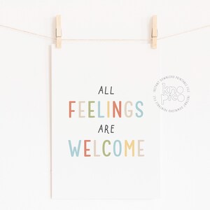 Colorful Mental Health Poster for Kids | Growth Mindset & Emotional ...