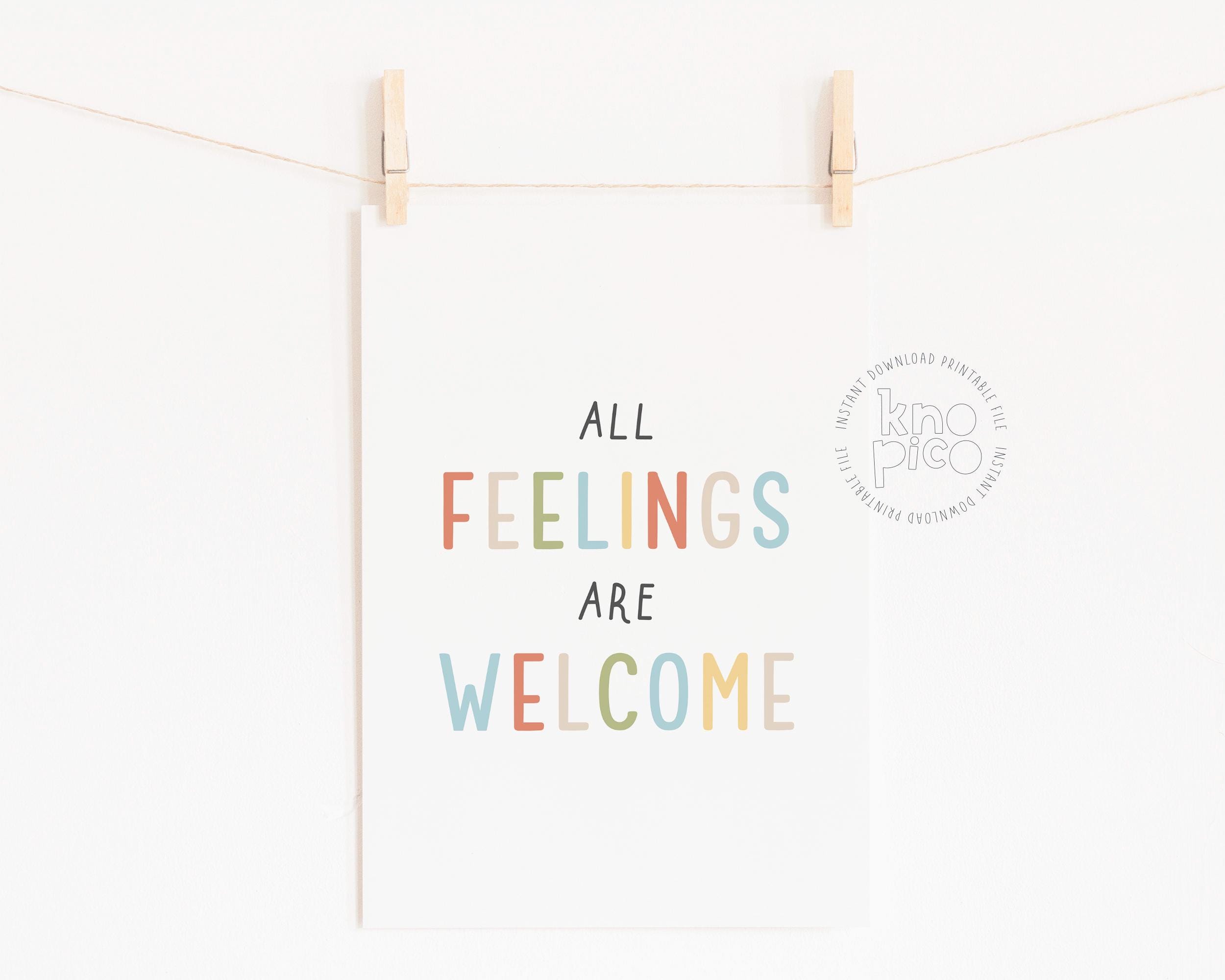 Colorful Mental Health Poster for Kids | Growth Mindset & Emotional ...