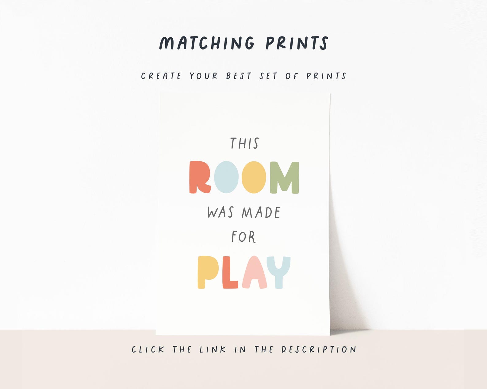 Kids Rule! Colorful Printable Poster | Rainbow Affirmations for ...