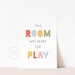 Set of 2 Inspirational Rainbow Wall Art Prints for Kid's Room Decor ...