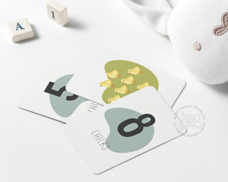 Chick-a-doodle-do: Matching Game for Little Ones – Toddler Flashcards ...