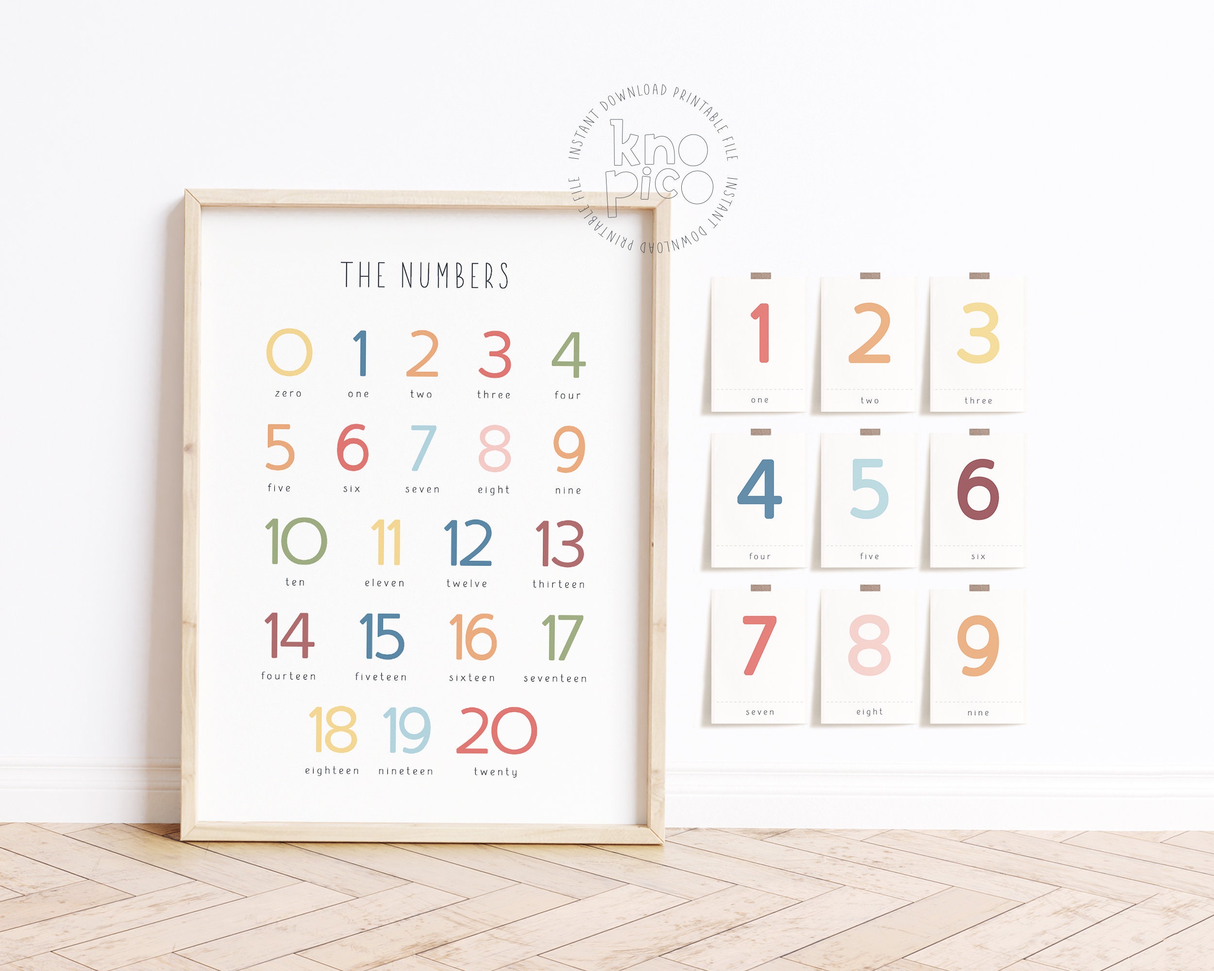 Transforming Counting Into an Adventure With Set of Numbers Flashcards ...