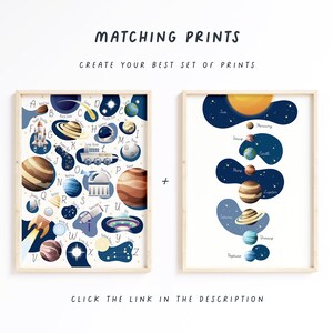 Flashcards Set for Early Education: Discover the Planets and Space ...