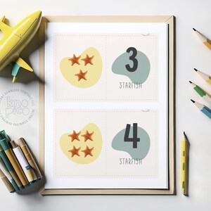 Printable Tool for Early Learning: Underwater Counting Adventure With ...