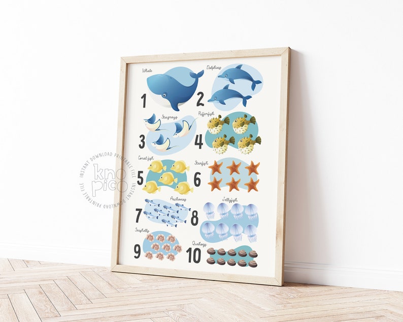Dive Into Counting to 10 Fun: Explore the Ocean With This Underwater ...