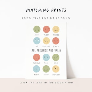 My Feelings Matter: Colorful Learning Poster | Emotional Education and ...