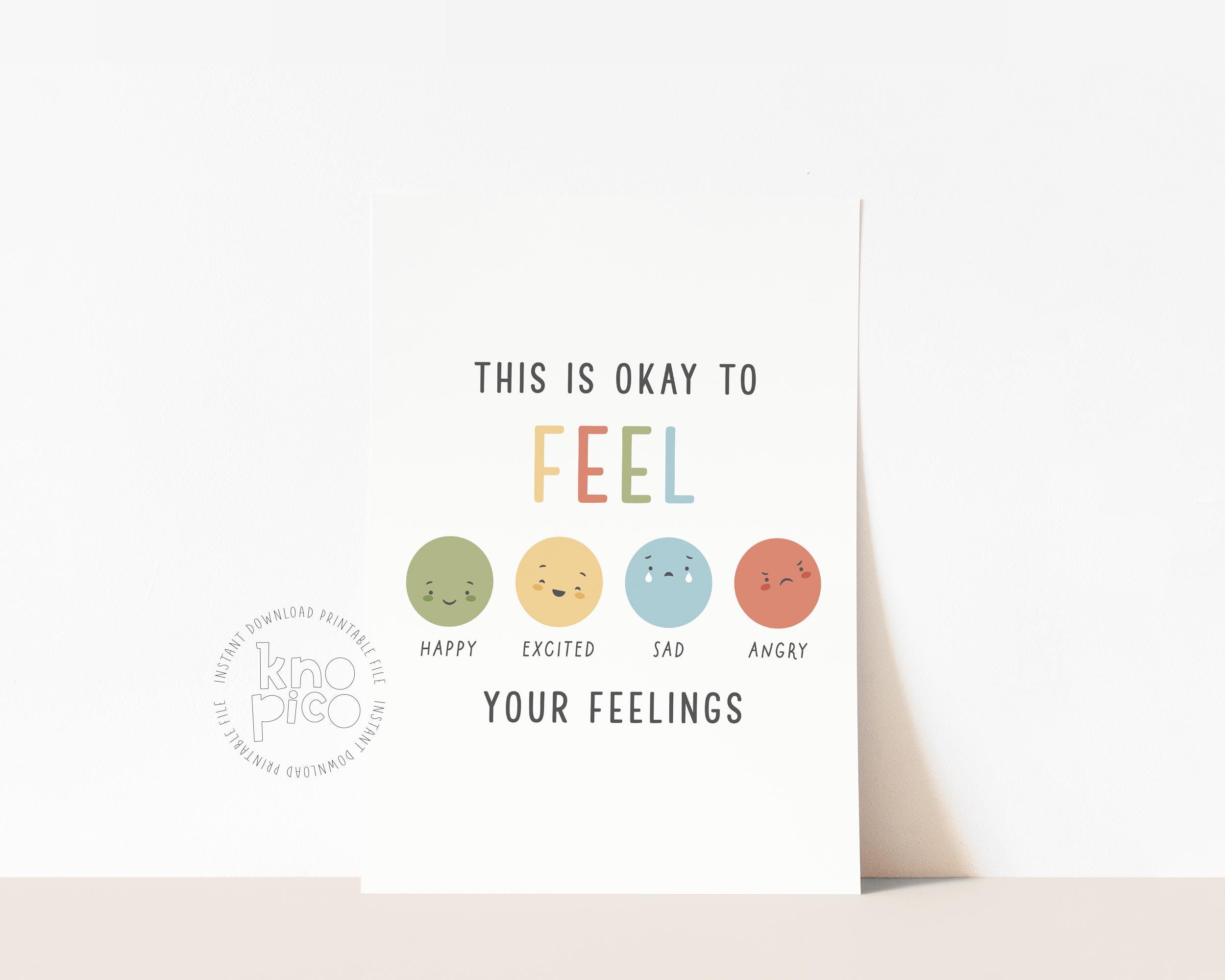 Set of 2 Educational Posters: Rainbow Affirmations for Preschool ...