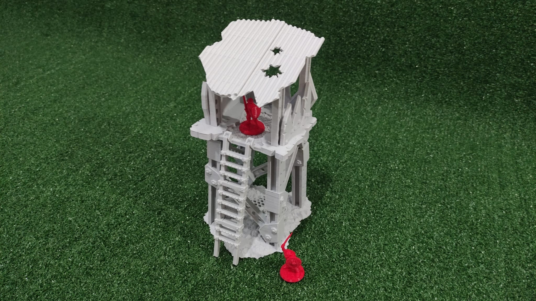 Ork Watchtower 3d-printed Fantasy Terrain for Tabletop - Etsy