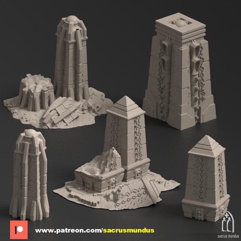 Necron Terrain - Etsy