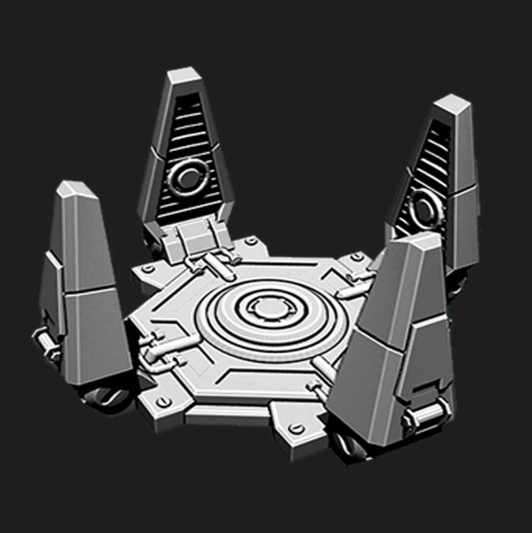 Teleporter Ignis Quadrant: 28mm Sci-fi Terrain for Warhammer 40K, Kill ...