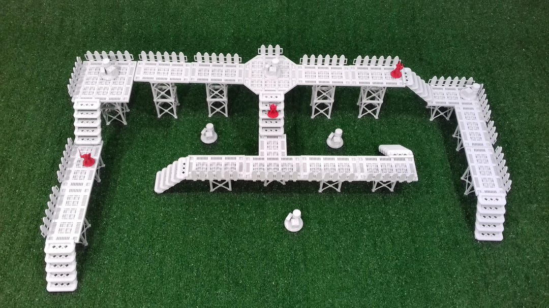 Medium Sector Mechanicus Set 10 Modular Terrain for Warhammer 40k, Kill ...