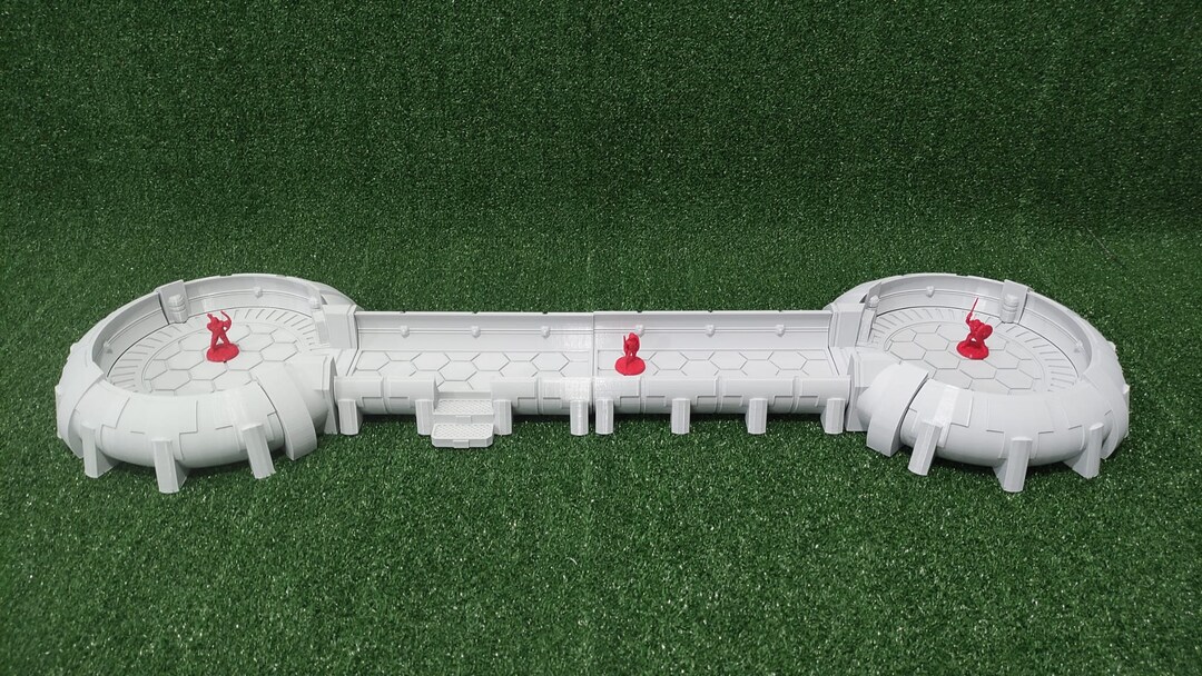 Shieldline Tidewall Immersive 3d-printed Terrain for Tabletop Gaming ...