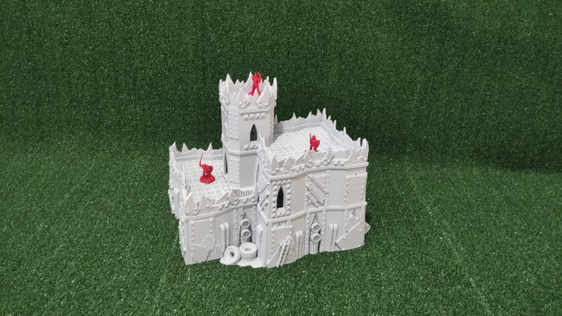 Ork Three-story Fortress 3d-printed Terrain - Etsy Australia
