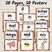 Prefix Posters 50 Grammar Anchor Charts for Classroom Decor - Etsy