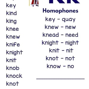 Personal Student Dictionary With Frequently Used Words Homophones and ...