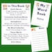 Personal Student Dictionary With Frequently Used Words Homophones and ...