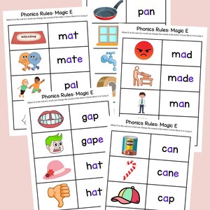 Fun Teaching Resources for Junior Students Learning to Spell Magic E ...