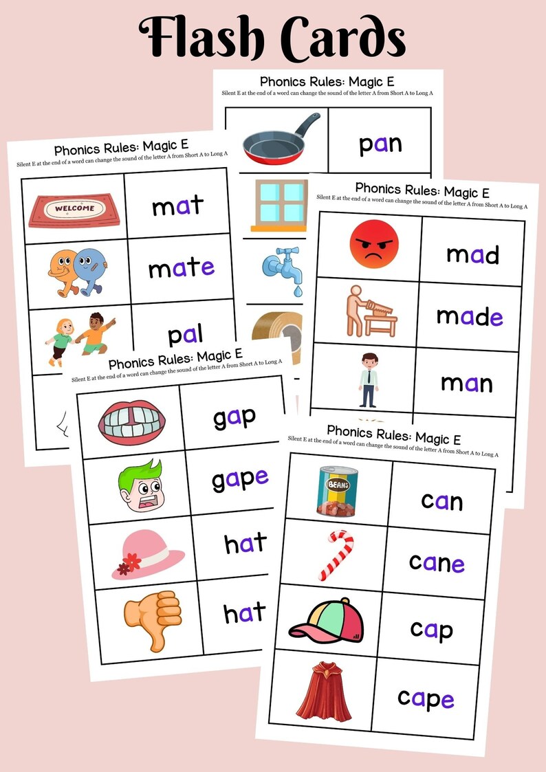Fun Teaching Resources for Junior Students Learning to Spell Magic E ...