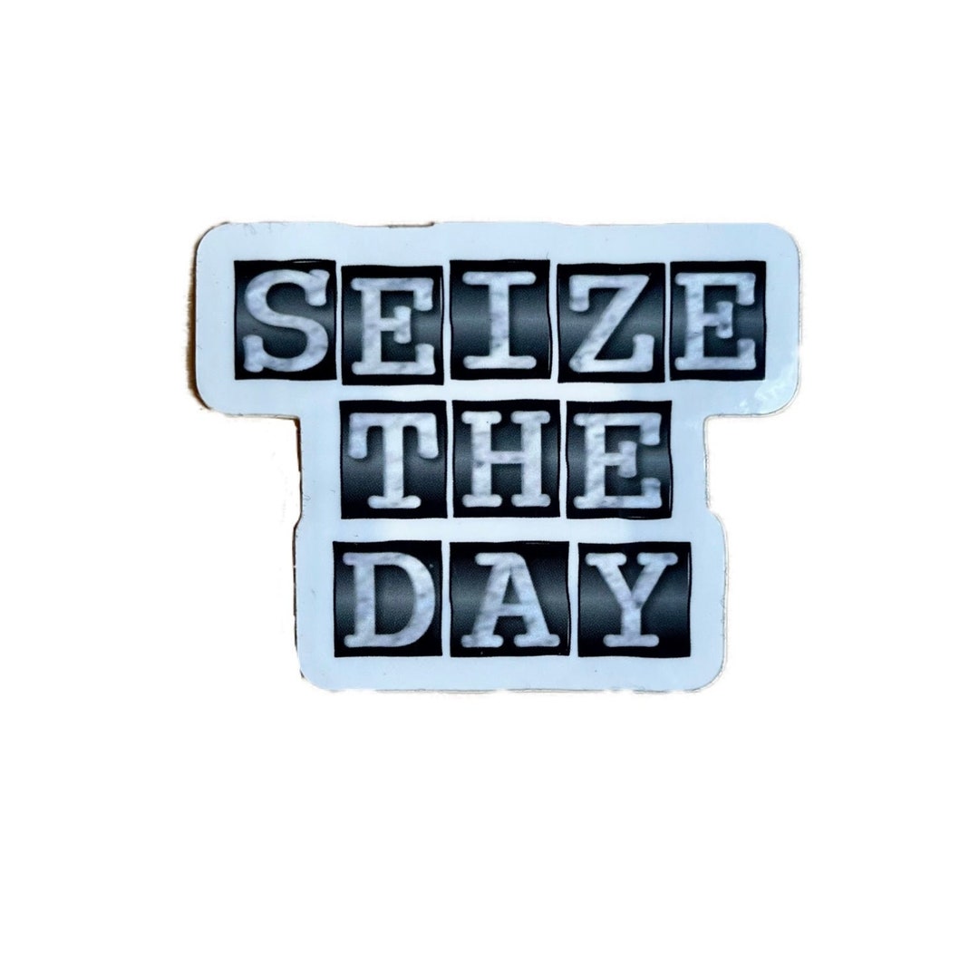 Seize the Day Sticker - Inspired by Newsies - Etsy