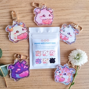 Poro Mystery Gacha Charm TFT LOL Teamfight Tactics League of Legends ...