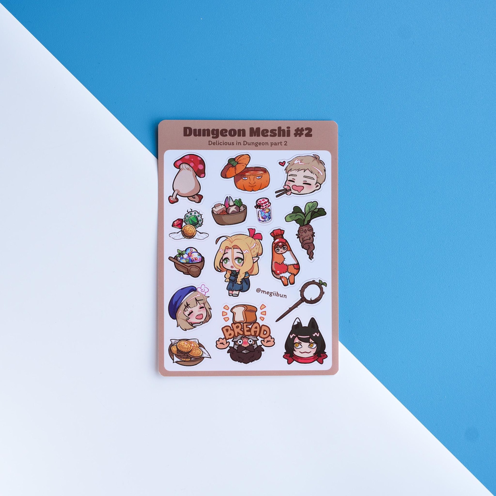 Dungeon Meshi Stickers | Waterproof Vinyl Decals - Etsy