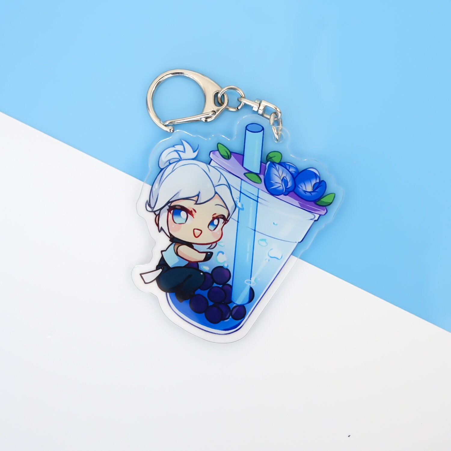 Acrylic Keychain VALORANT BUBBLE TEA Sage Jett Reyna Raze Neon - Etsy