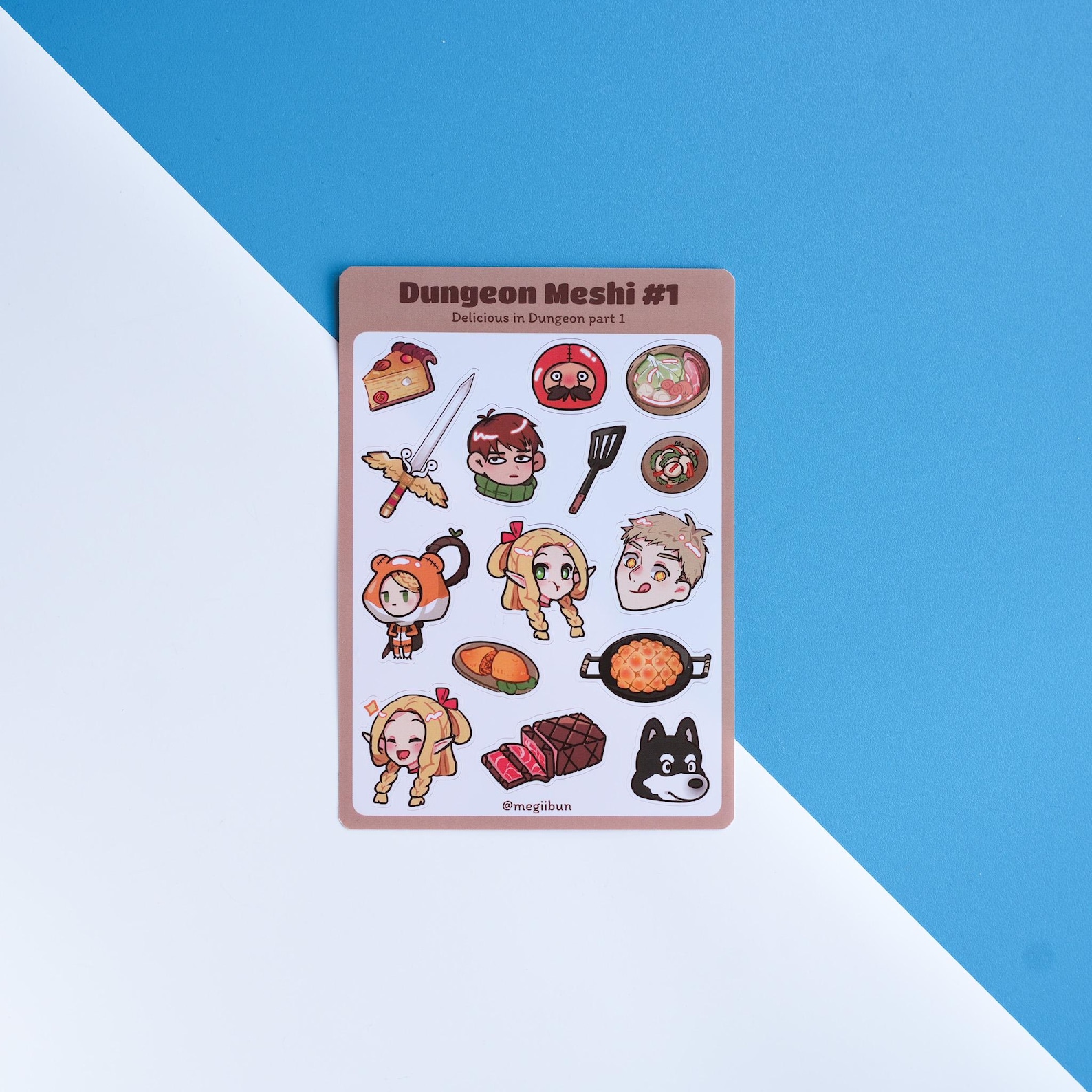 Dungeon Meshi Stickers | Waterproof Vinyl Decals - Etsy