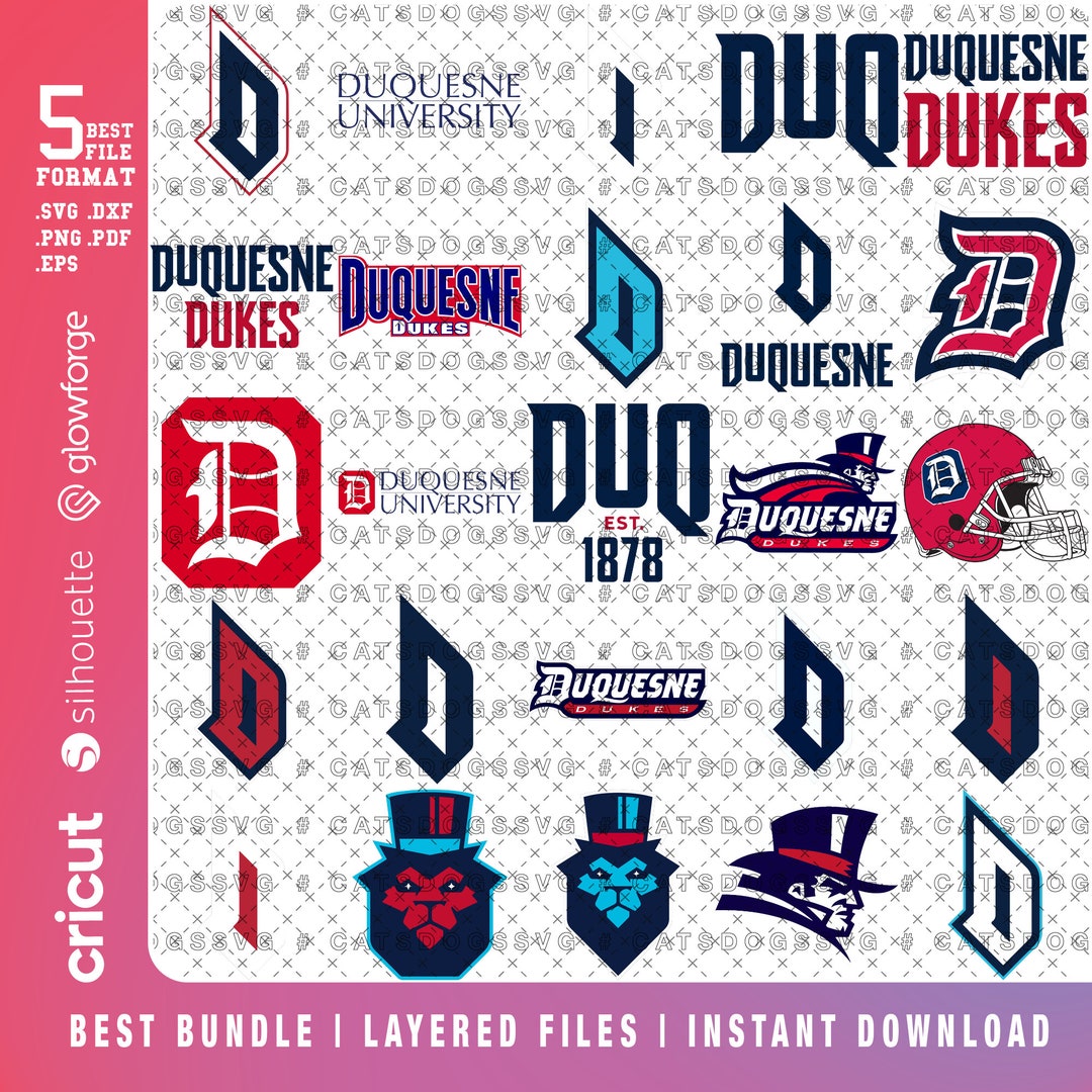 Uni Bundle 08 Dukes SVG, Footballl Team, Basketball, College Mascot ...