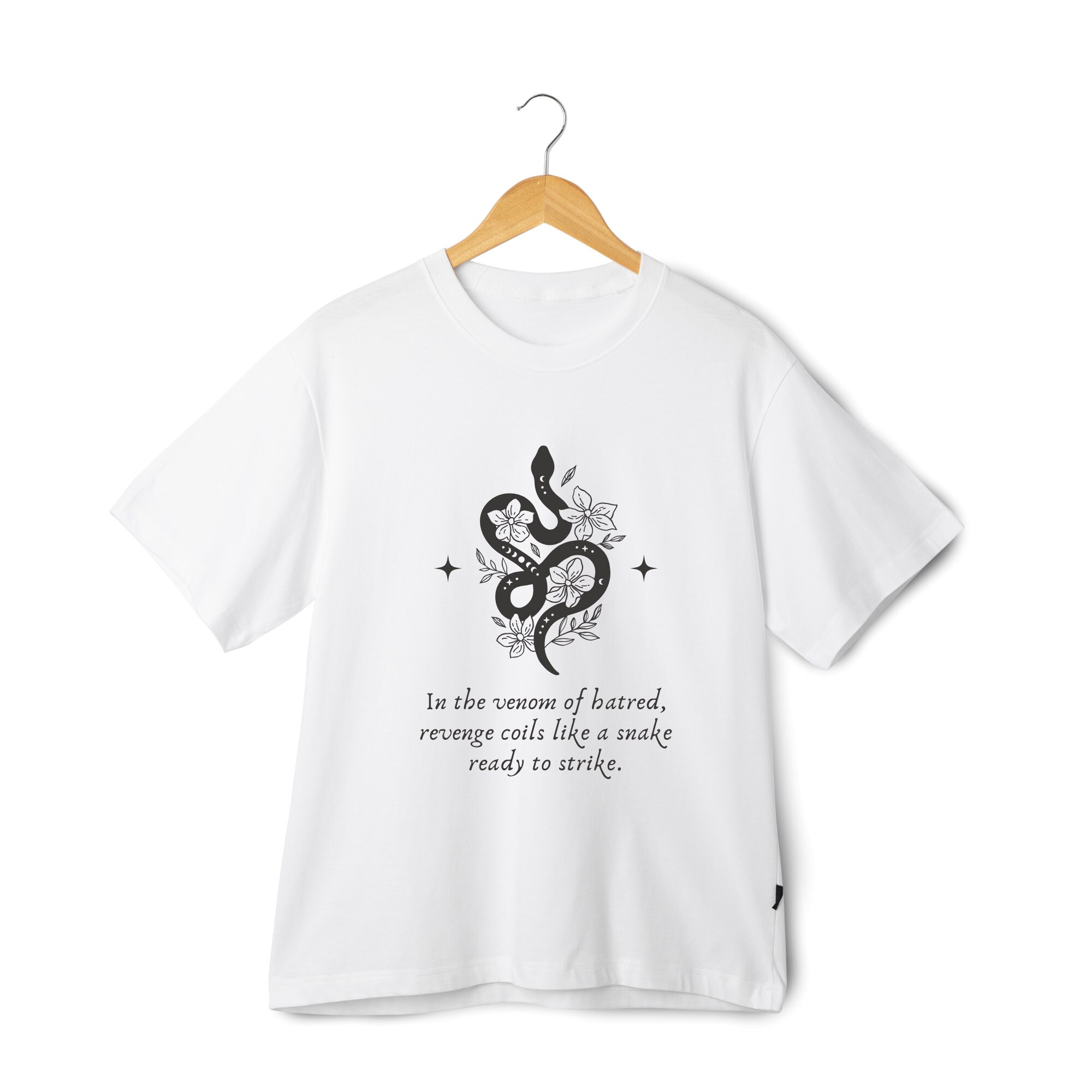 Revenge Reputation Shirt Quotes T-shirt Statement Shirt Snake Shirt ...