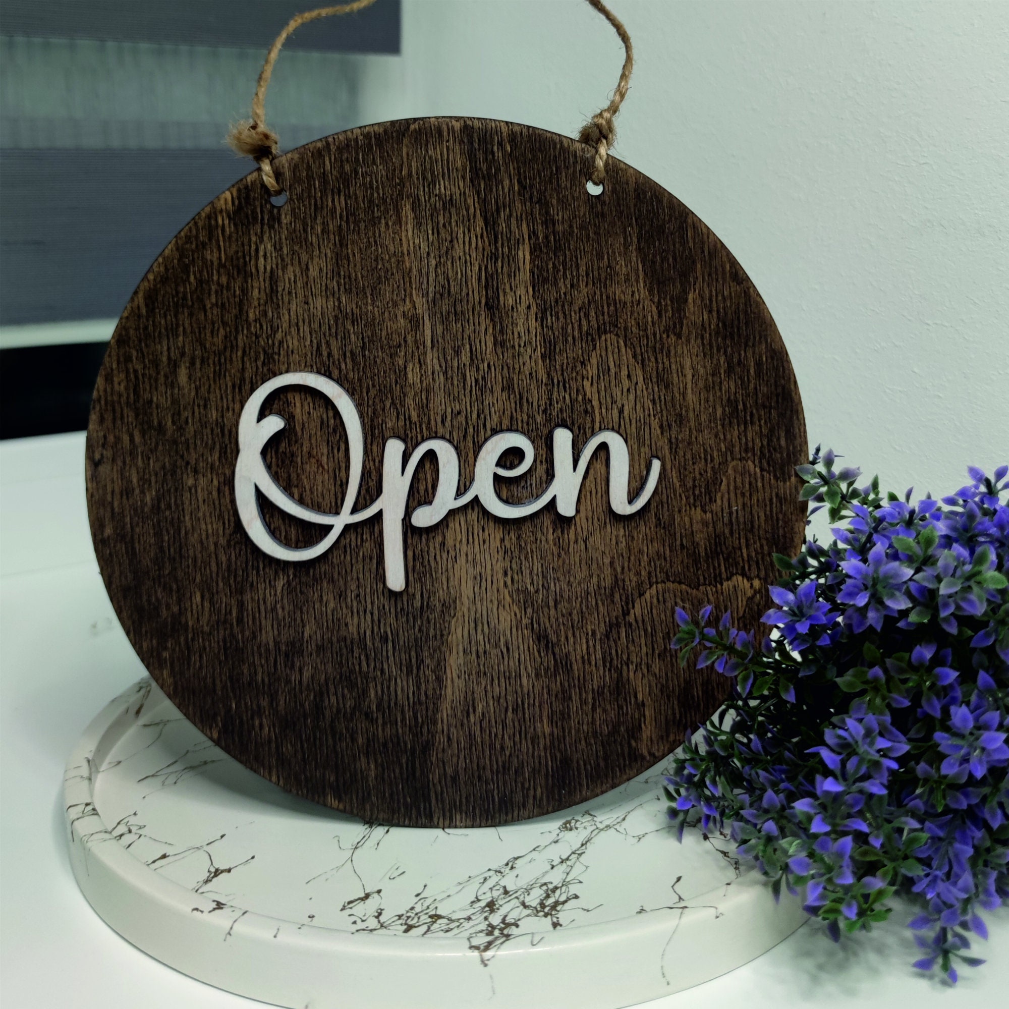 Digital File Laser Cut, SVG, DXF Open Closed Sign for Business - Etsy