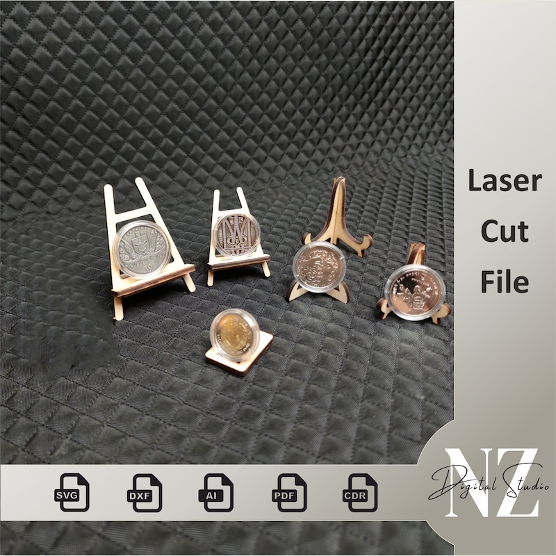 Coin Card Quarter Holders - Etsy