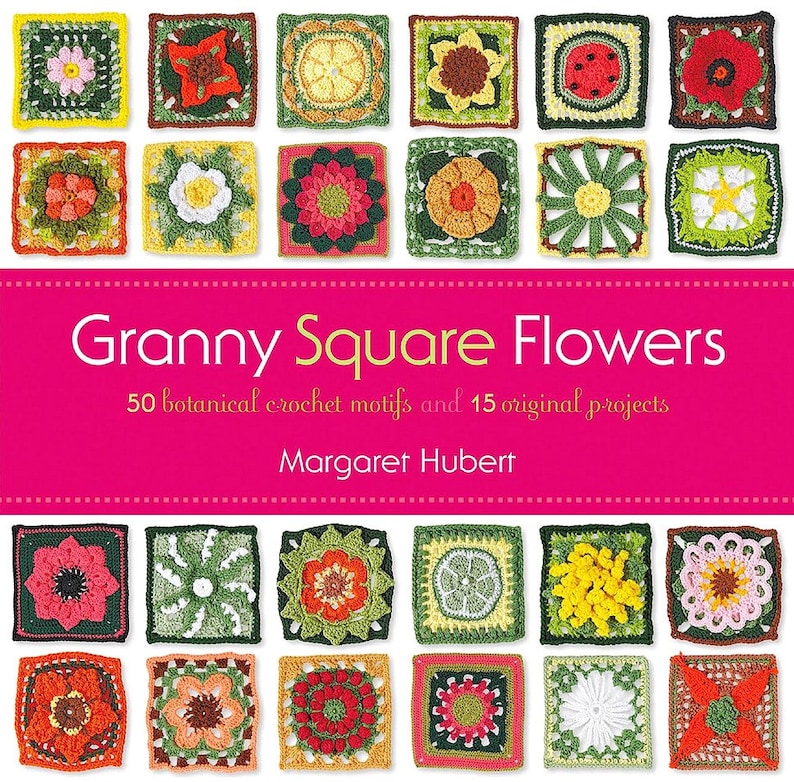 Crochet Ebook, Granny Square, Digital Download, Hand Made Ebook, Granny ...
