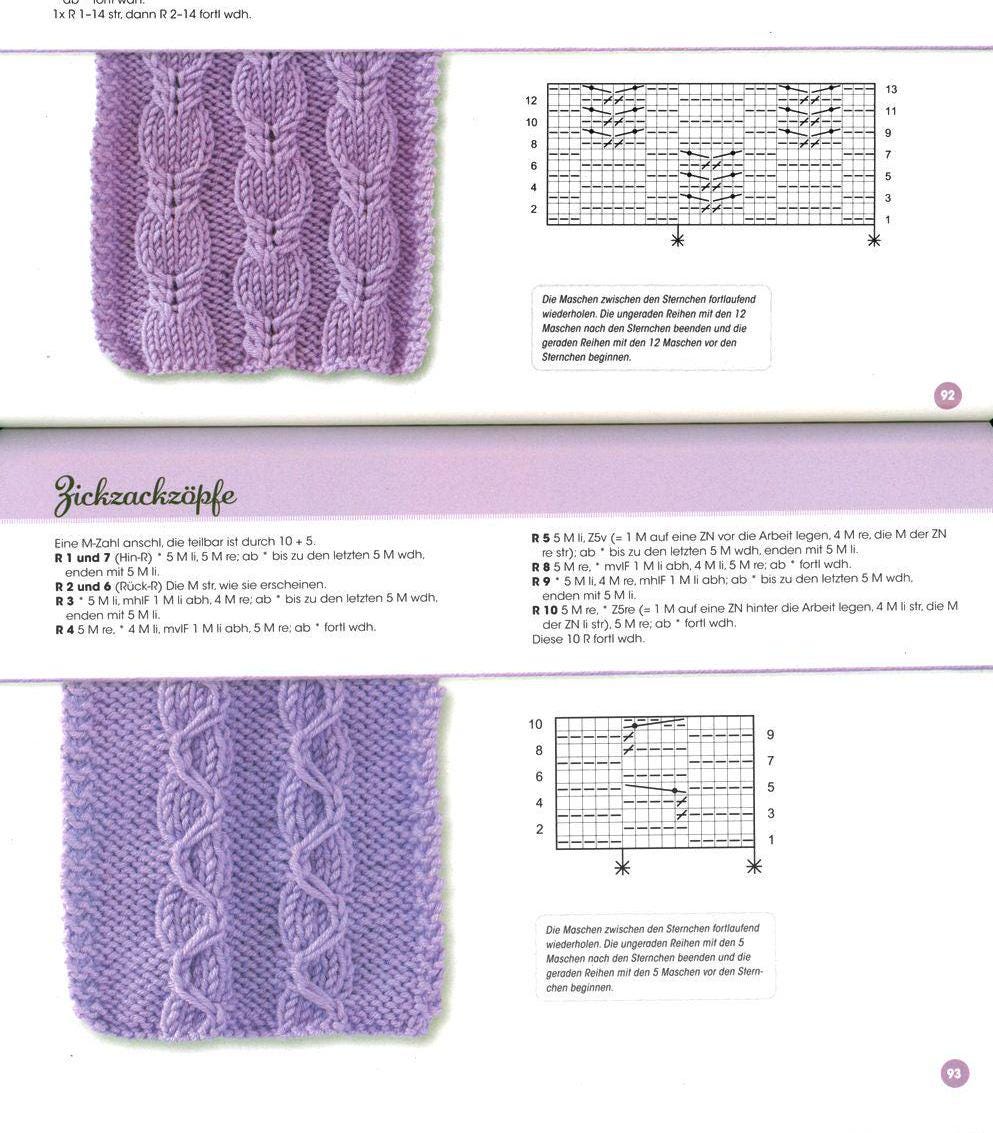 270 Knitting Patterns Book: German Instructions (PDF Pattern) - Etsy
