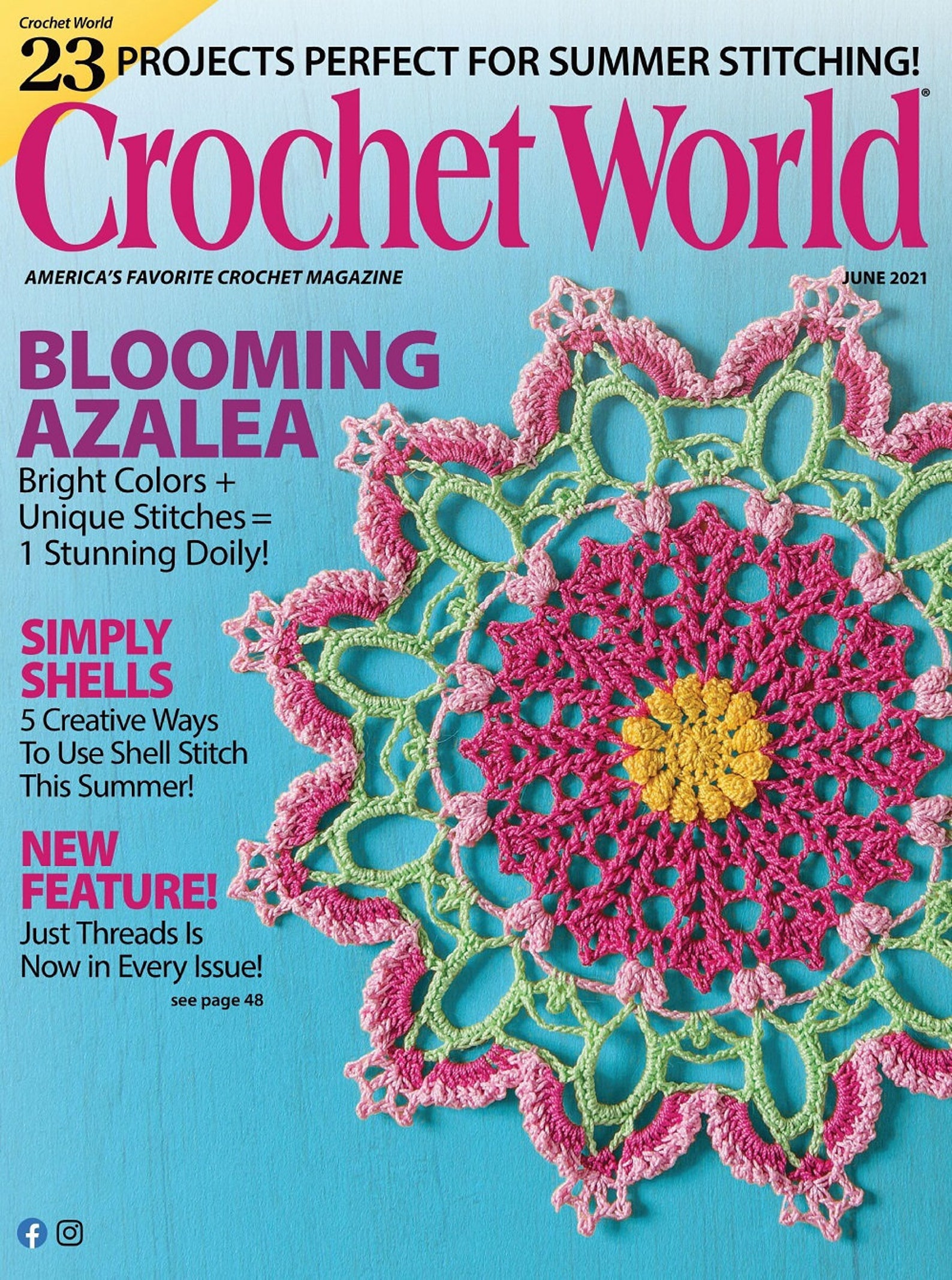 Crochet Pattern, Crochet World Magazine, Crochet Purse Pattern Easy ...